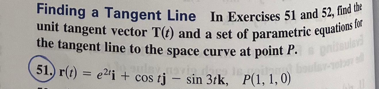 Solved Finding a Tangent Line In Exercises 51 ﻿and 52, ﻿find | Chegg.com