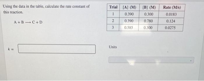 Solved The rate of the given reaction is 0.180M/s. A+3B 2C | Chegg.com