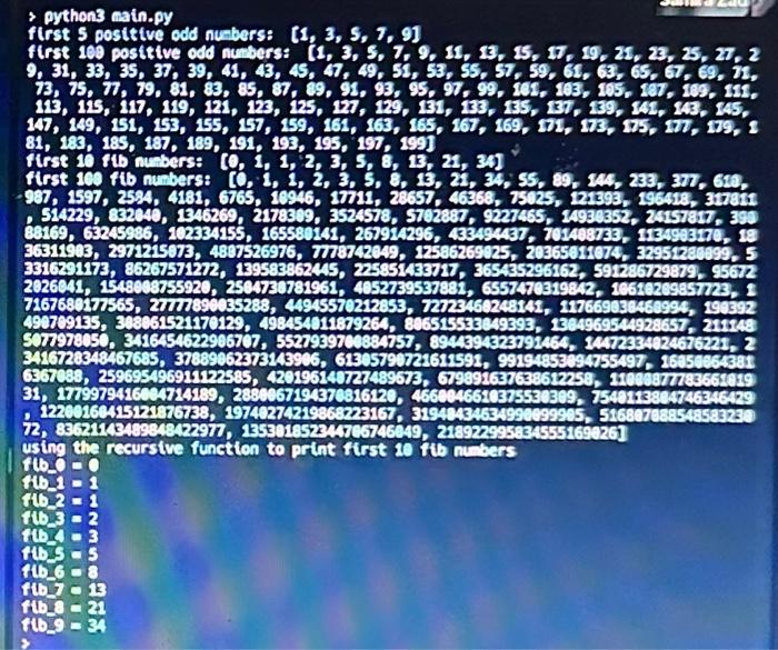 Solved man8γ∗− 2 a sequence of odd positive numbers: * | Chegg.com
