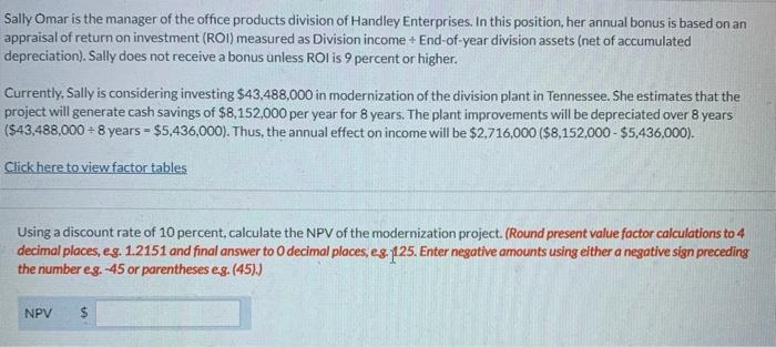 Solved Sally Omar is the manager of the office products | Chegg.com