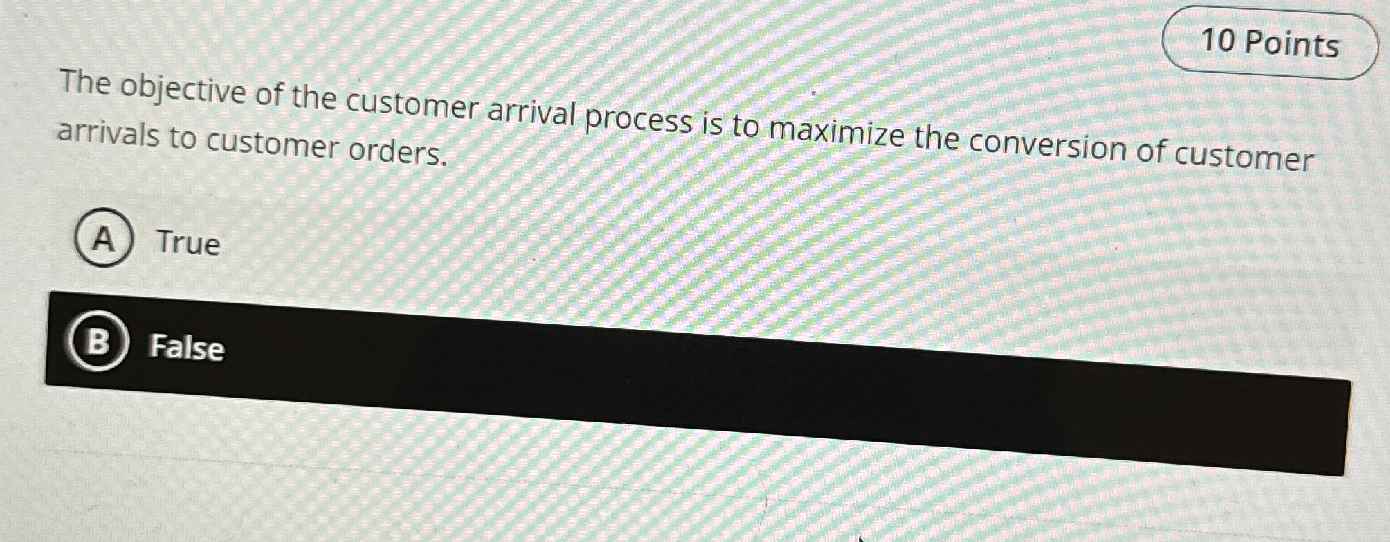 Solved The objective of the customer arrival process is to | Chegg.com