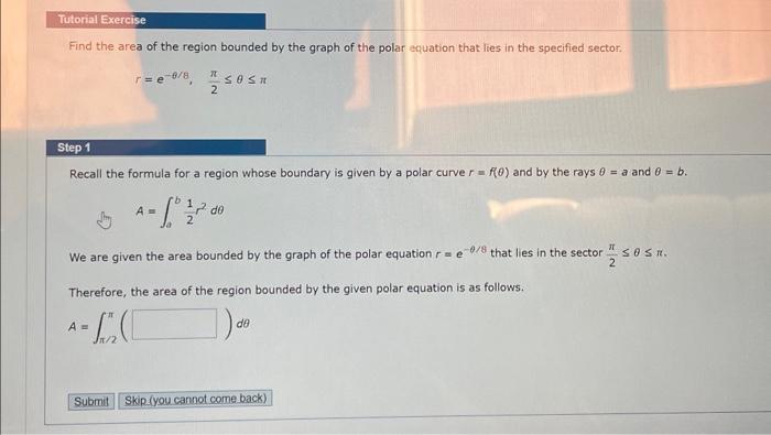 Solved Find the area of the region bounded by the graph of | Chegg.com