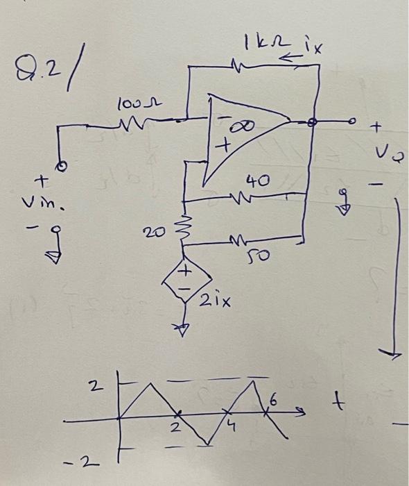 Solved find V out | Chegg.com
