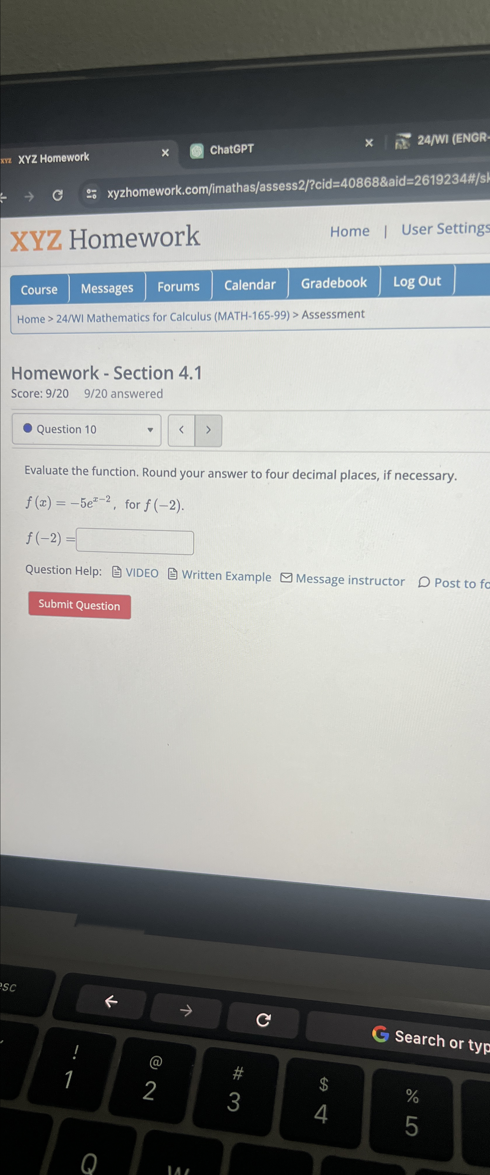 Solved XYZ HomeworkHomeUser | Chegg.com