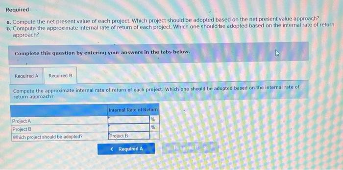 Solved Problem 16-19A (Algo) Using net present value and | Chegg.com