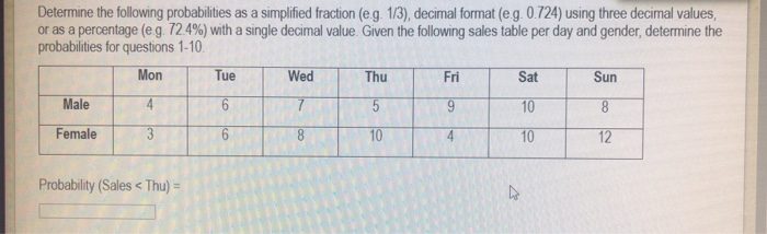 Solved Determine The Following Probabilities As A Simplified Chegg solved-determine-the-following-probabilities-as-a-simplified-chegg
