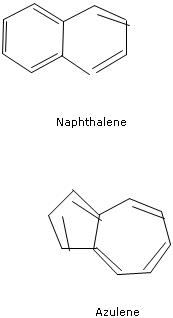 Naphthalene and Azulene are aromatic constitutional | Chegg.com