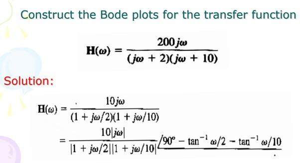 Solved Construct the Bode plots for the transfer function | Chegg.com