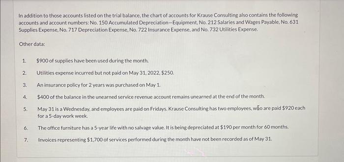 Solved Logan Krause started her own consulting firm, Krause | Chegg.com
