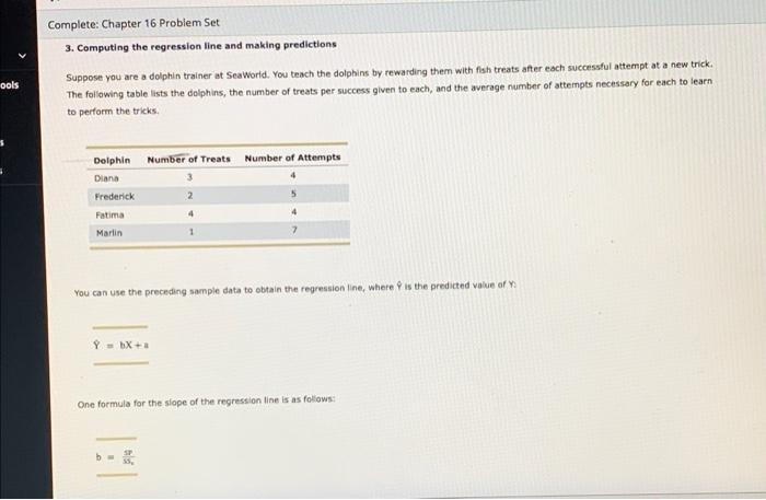 Solved Complete: Chapter 16 Problem Set 3. Computing the | Chegg.com