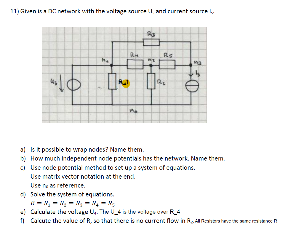 Solved a) ﻿Is it possible to wrap nodes? Name them.b) ﻿How | Chegg.com
