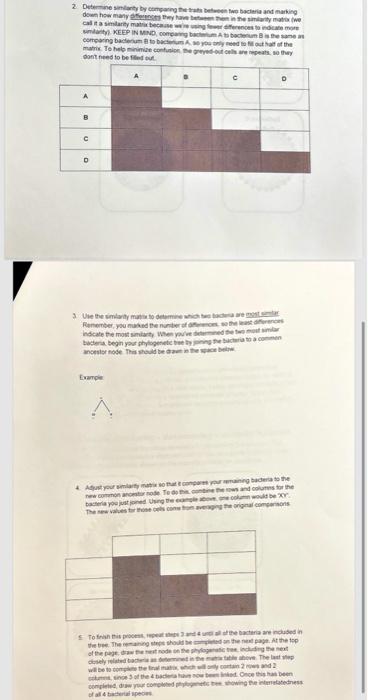 Solved 2 Debin ine similanty by cemparive the trate betwoes | Chegg.com