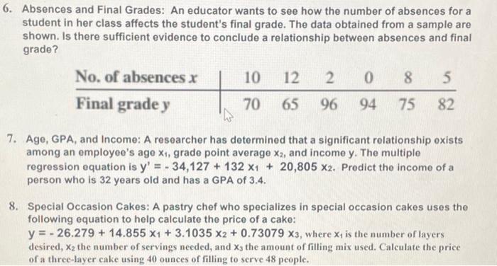 Solved For the following questions do a regression analysis | Chegg.com