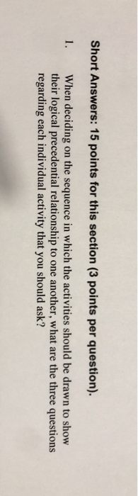 Solved Based on the following table, calculate the ES, EF, | Chegg.com
