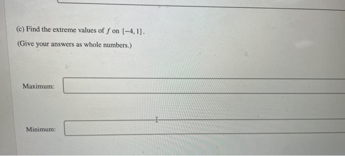 Solved Let f(x)=2x2−8x+1. (a) Find the critical point c of f | Chegg.com