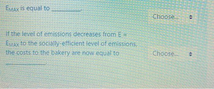 Solved Suppose the marginal damages function for a bakery | Chegg.com