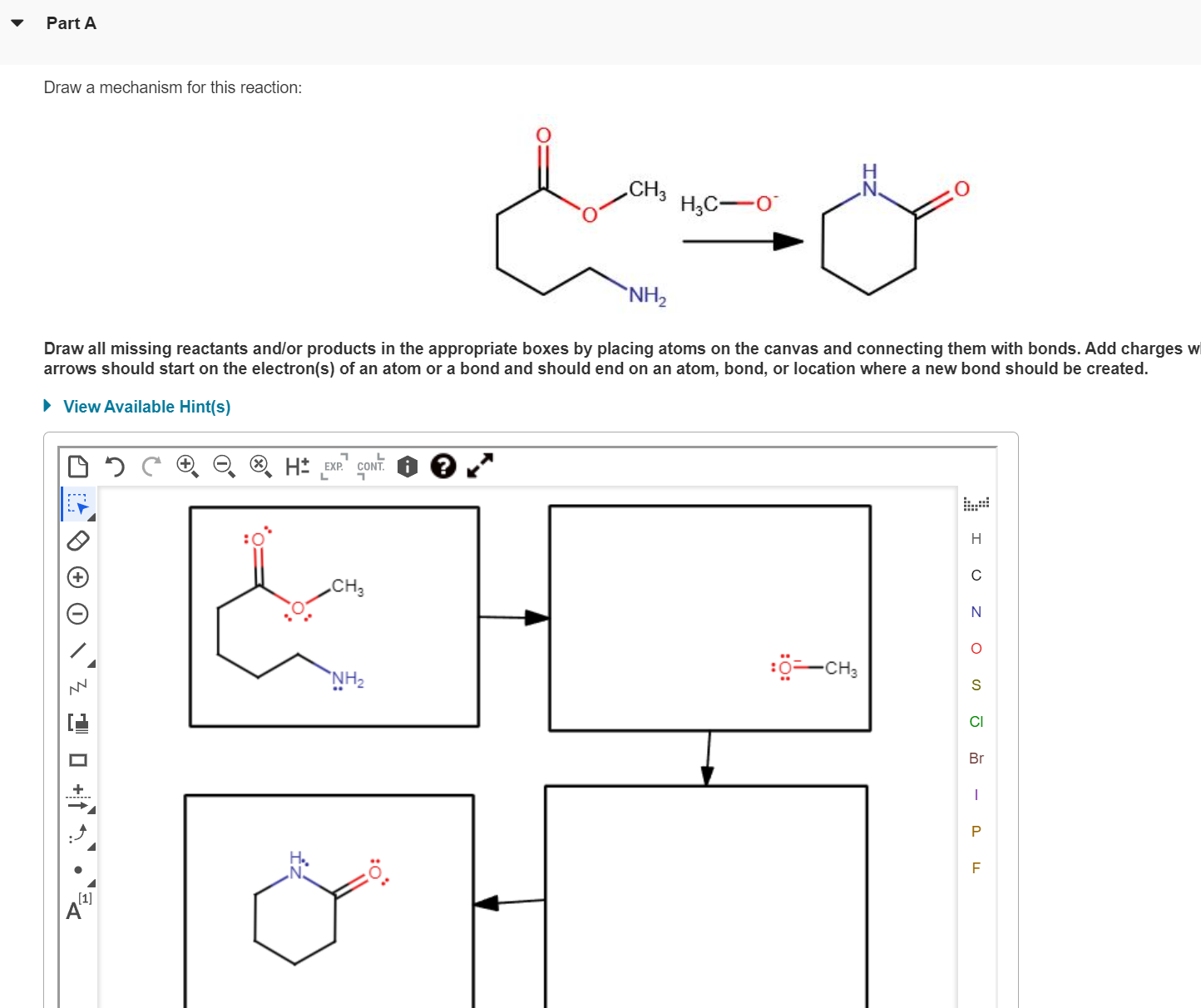 Solved Draw a mechanism for this reaction: | Chegg.com