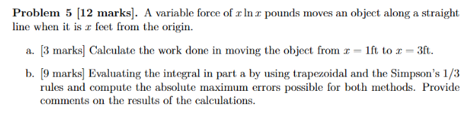Solved Problem 4 [22 ﻿marks]. ﻿Suppose an object with weight | Chegg.com
