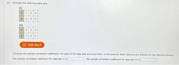 Solved Examine the computation formula for r, the sample | Chegg.com