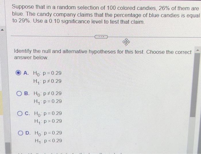 Solved Suppose that in a random selection of 100 colored | Chegg.com