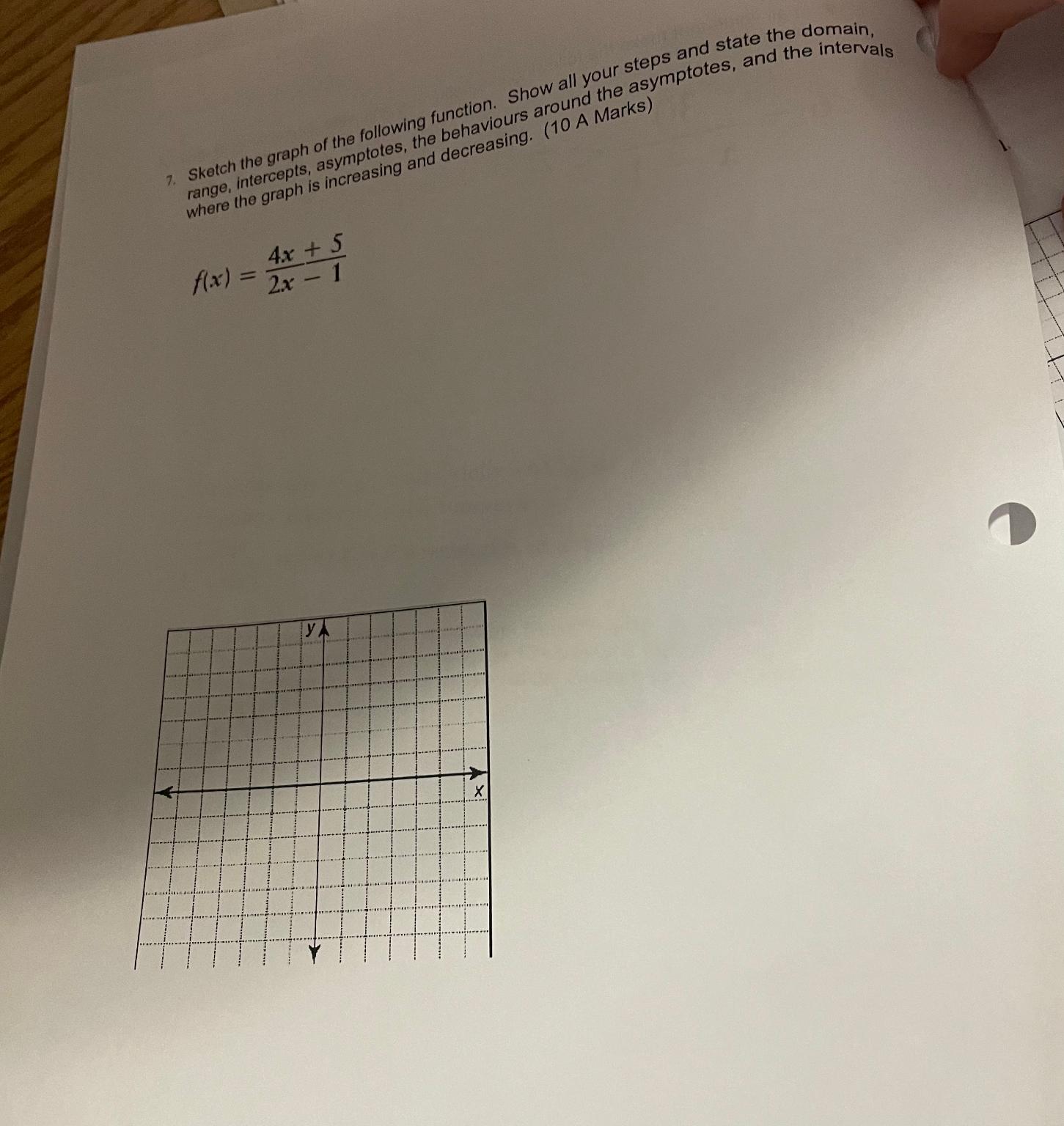 Solved Sketch the graph of the following function. Show all | Chegg.com