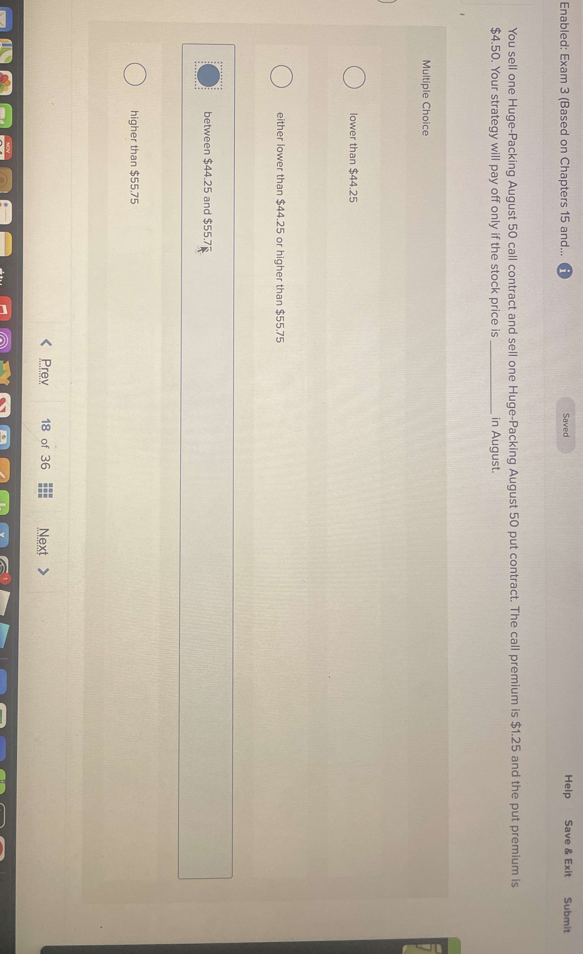 Solved Enabled: Exam 3 (Based on Chapters 15 | Chegg.com