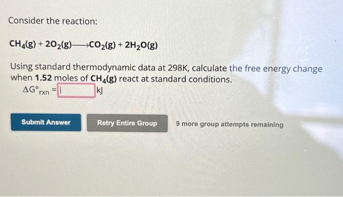 Solved Consider the reaction: 2H2O(l)→2H2(g)+O2(g) Using | Chegg.com