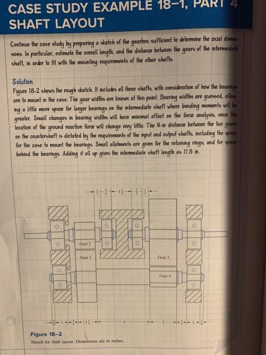 Please help me design the OUTPUT shaft with | Chegg.com