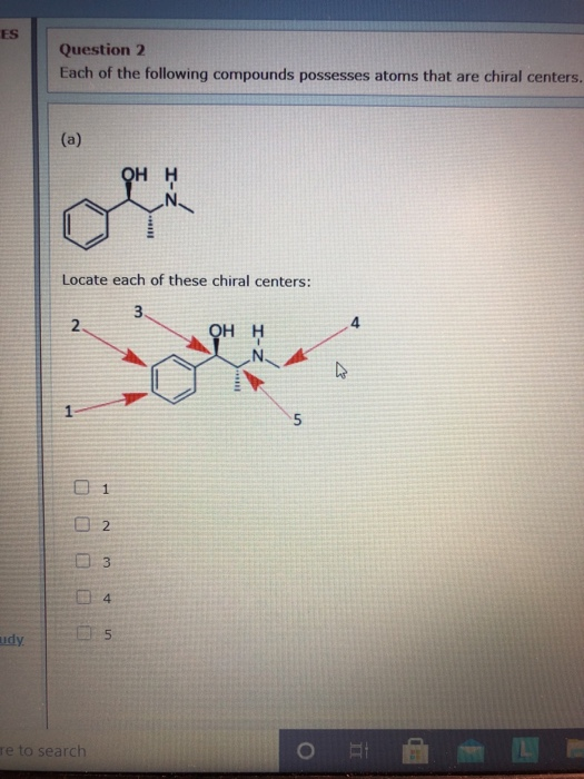Solved ES Question 2 Each of the following compounds | Chegg.com