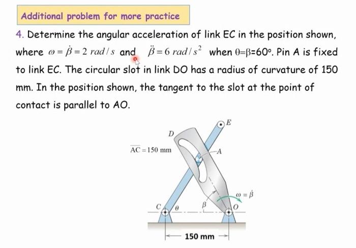 Solved Additional problem for more practice 4. Determine the | Chegg.com