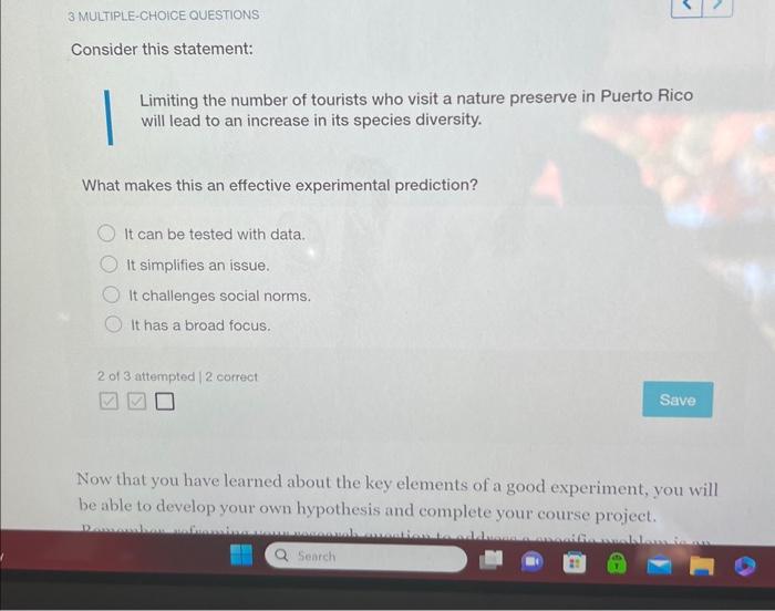 Solved 3 MULTIPLE-CHOICE QUESTIONS Consider this statement: | Chegg.com
