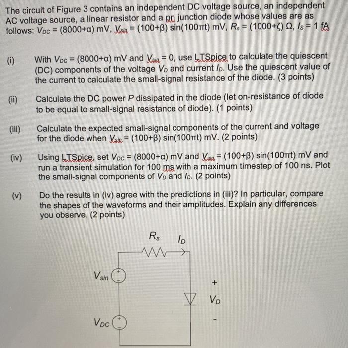 Solved The circuit of Figure 3 contains an independent DC | Chegg.com