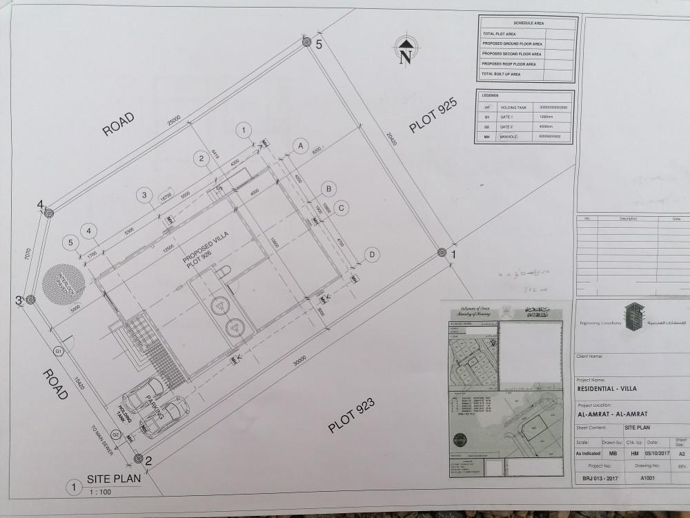 Solved For the project having plans shown in the APPENDIX, | Chegg.com
