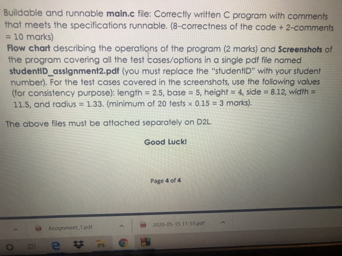 Solved Task: Computing surface area and volume of geomatical | Chegg.com