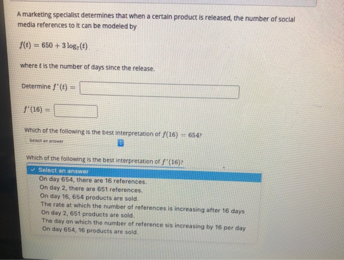 Solved EXERCISES 3.9 Derivatives of Exponential Score: 13/23 | Chegg.com