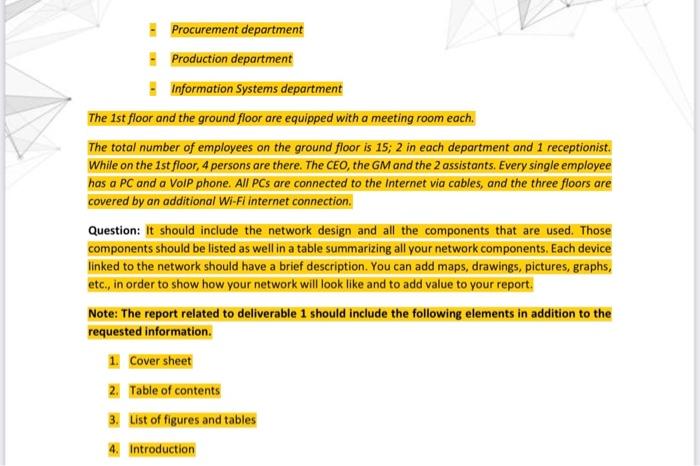 Solved Course Project Template Guidelines 1 Introduction | Chegg.com