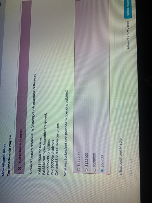 Solved Show Attempt History Current Attempt in Progress x | Chegg.com