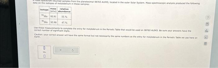 correct number ef significant digas. Caubos: your | Chegg.com