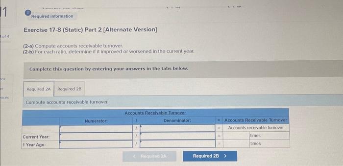 Solved Exercise 1/-8 (Static) Analyzing and interpreting | Chegg.com