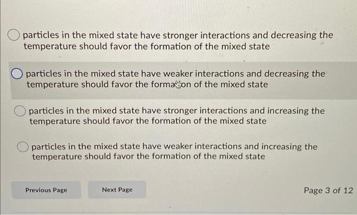 Solved The following PEC diagram represent the mixing of two | Chegg.com