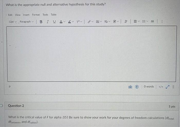 Solved Chapter 12: Introduction to Analysis of Variance | Chegg.com