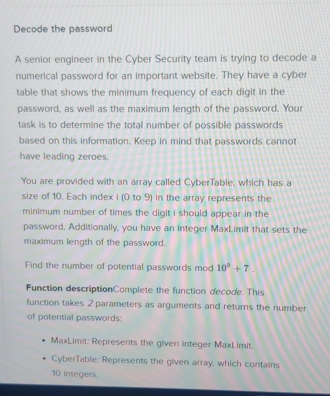 Solved Constraints 1≤ MaxLimit ≤100 Sample input [− 1 | Chegg.com