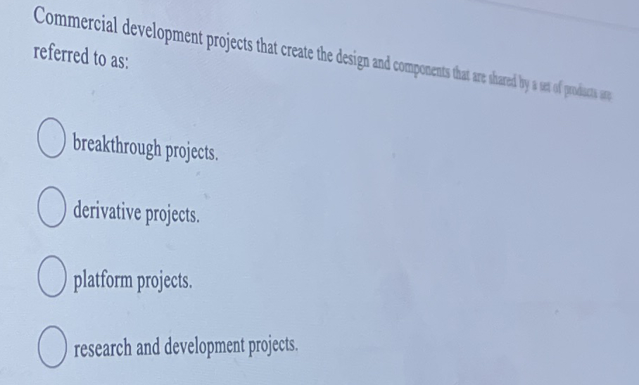 Solved referred to as:breakthrough projects.derivative | Chegg.com