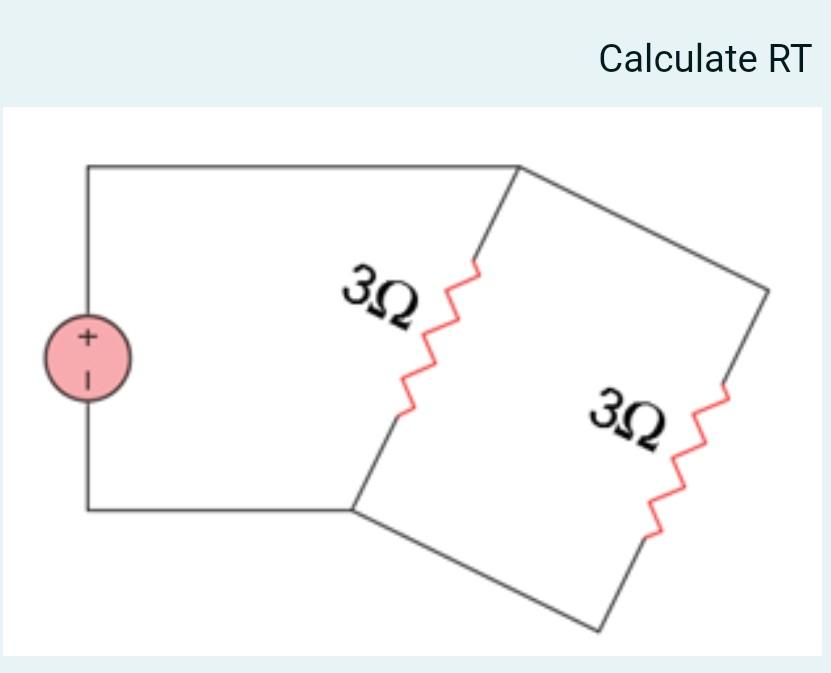 Solved Calculate RT 3Ω 3Ω | Chegg.com