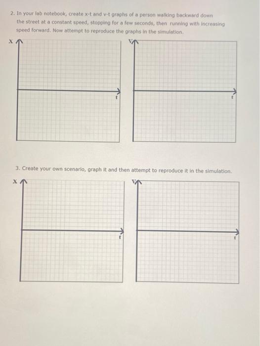 Solved Mini Lab Activity Subject: Physics Unit Ch2: Motion | Chegg.com
