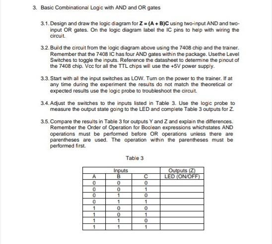 Solved W=ABC Only include the logic inputs and outputs in | Chegg.com
