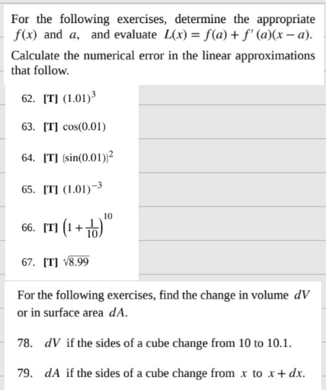 Solved For the following exercises, determine the | Chegg.com