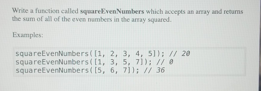 Solved Write A Function Called Keys Which Accepts An Object