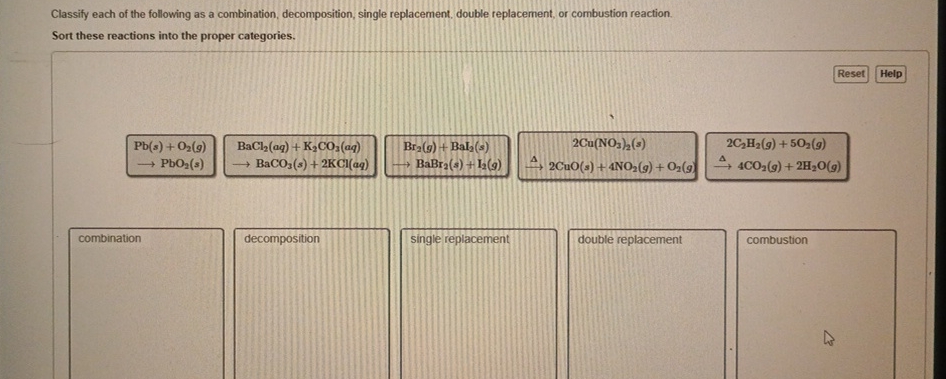 Solved Classify each of the following as a combination, | Chegg.com