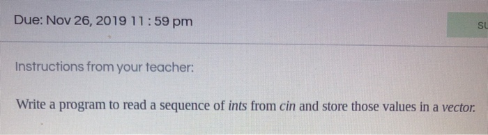 write a program to read a sequence of ints from cin | Chegg.com